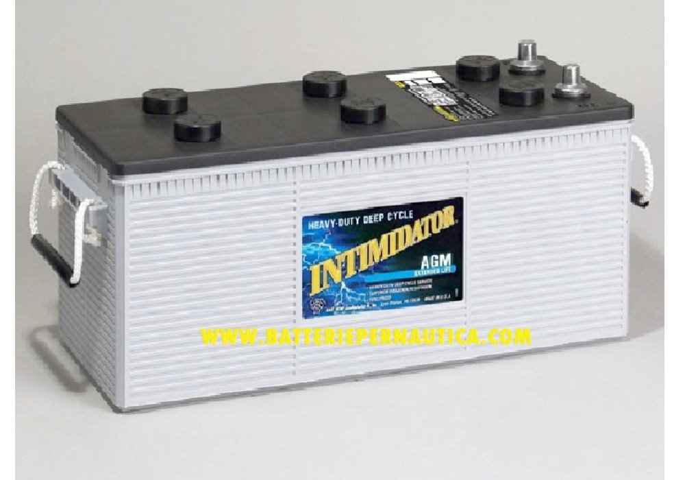 BATTERIA DEKA INTIMIDATOR AGM NAUTICA 8A4D - 12V 198AH (USA) La casa ...